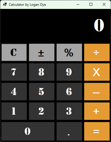 Logan Dye's Portfolio